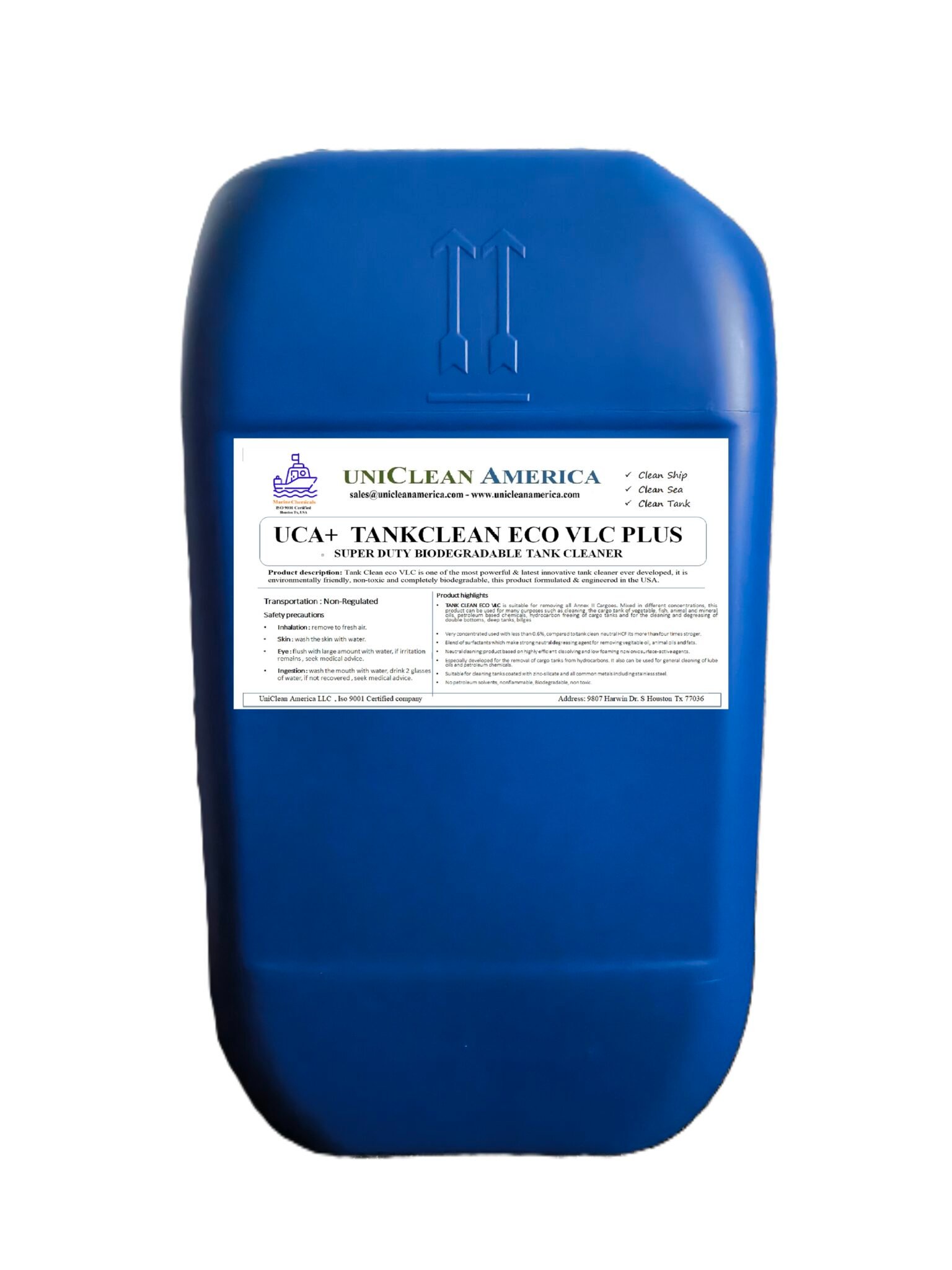 CARGO HOLD TANK CLEANING – UniClean America
